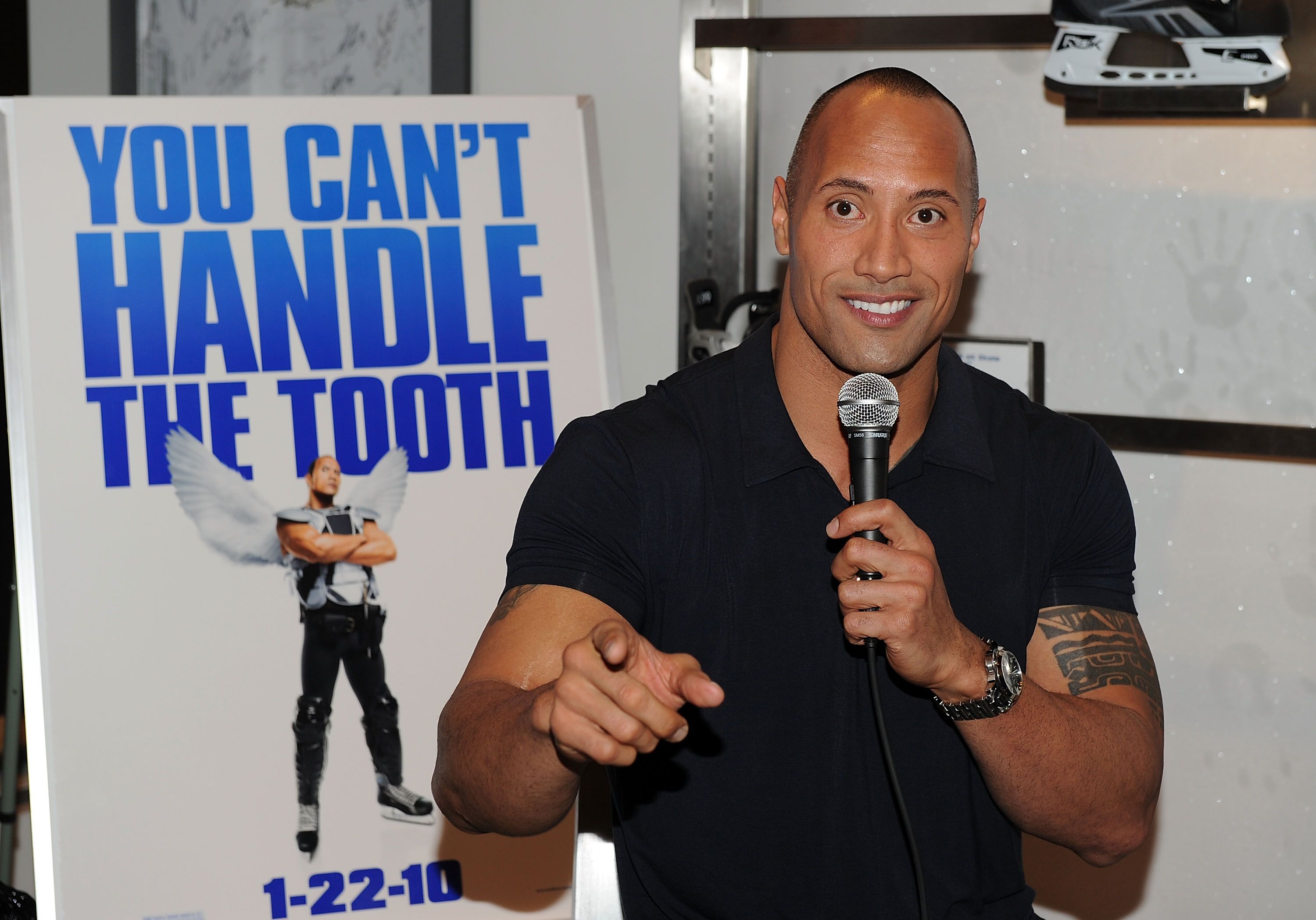 Dwayne 'The Rock' Johnson proved he's the ultimate package with insane ...
