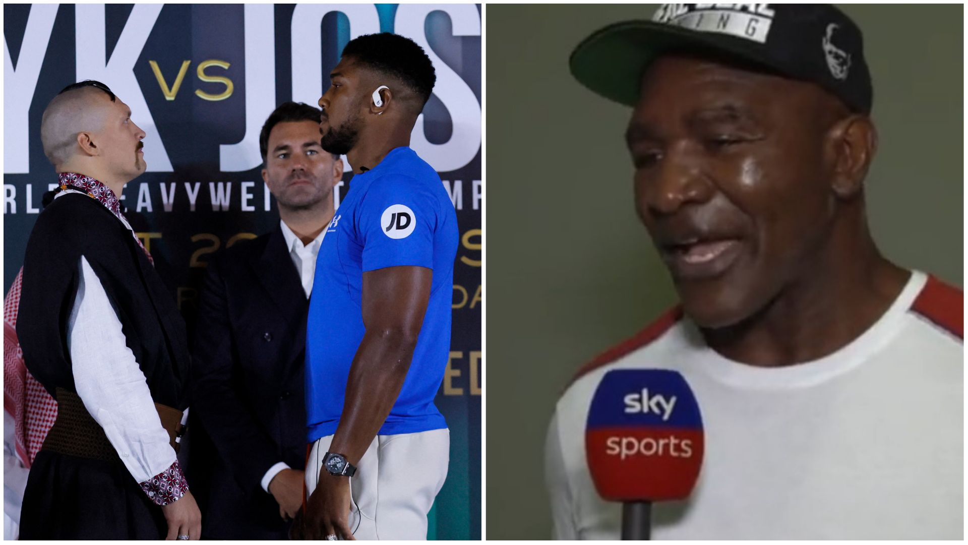 Evander Holyfield gives advice to Anthony Joshua ahead of Oleksandr ...