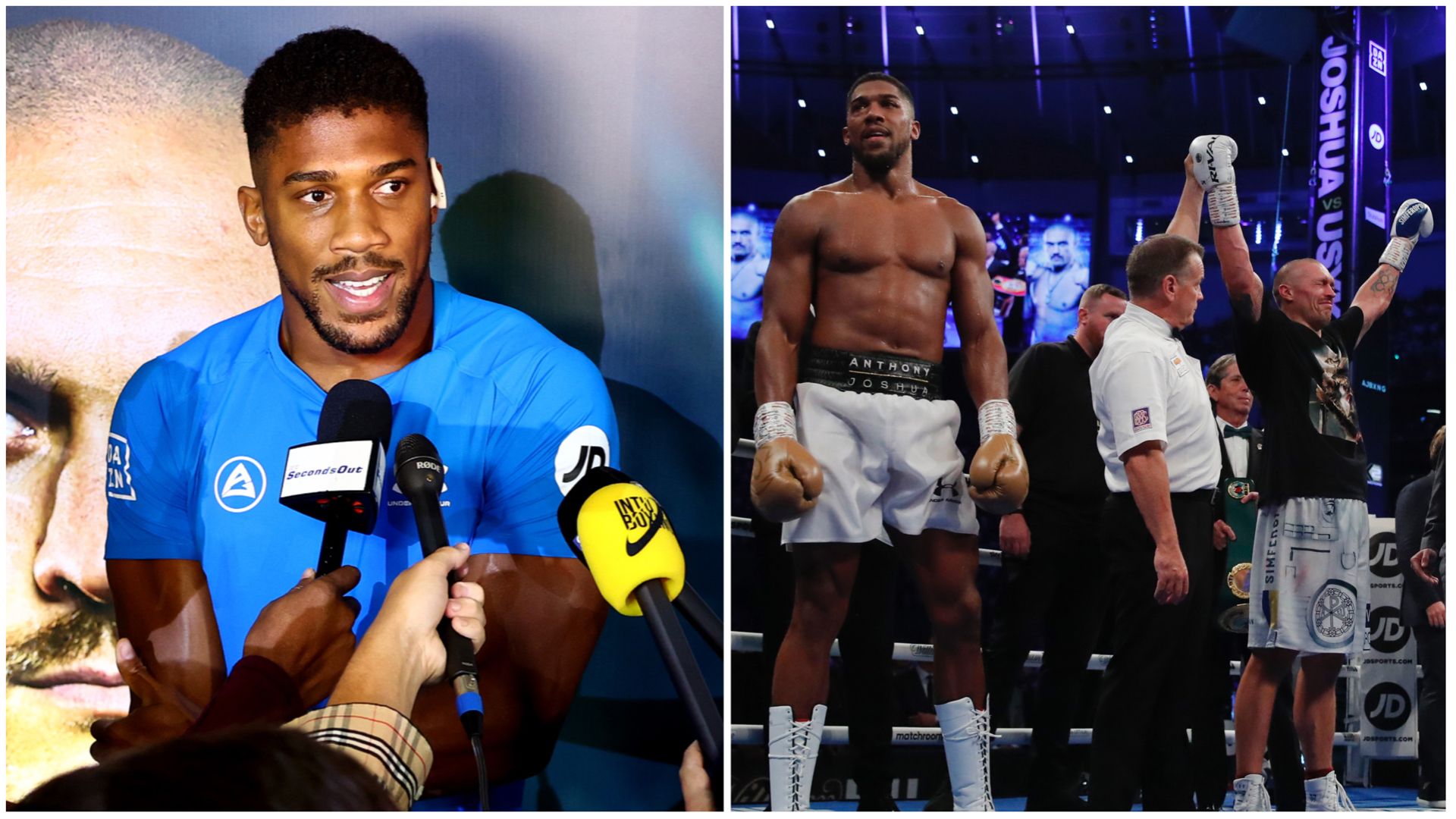 Oleksandr Usyk vs Anthony Joshua 2: AJ opens up about social media ...