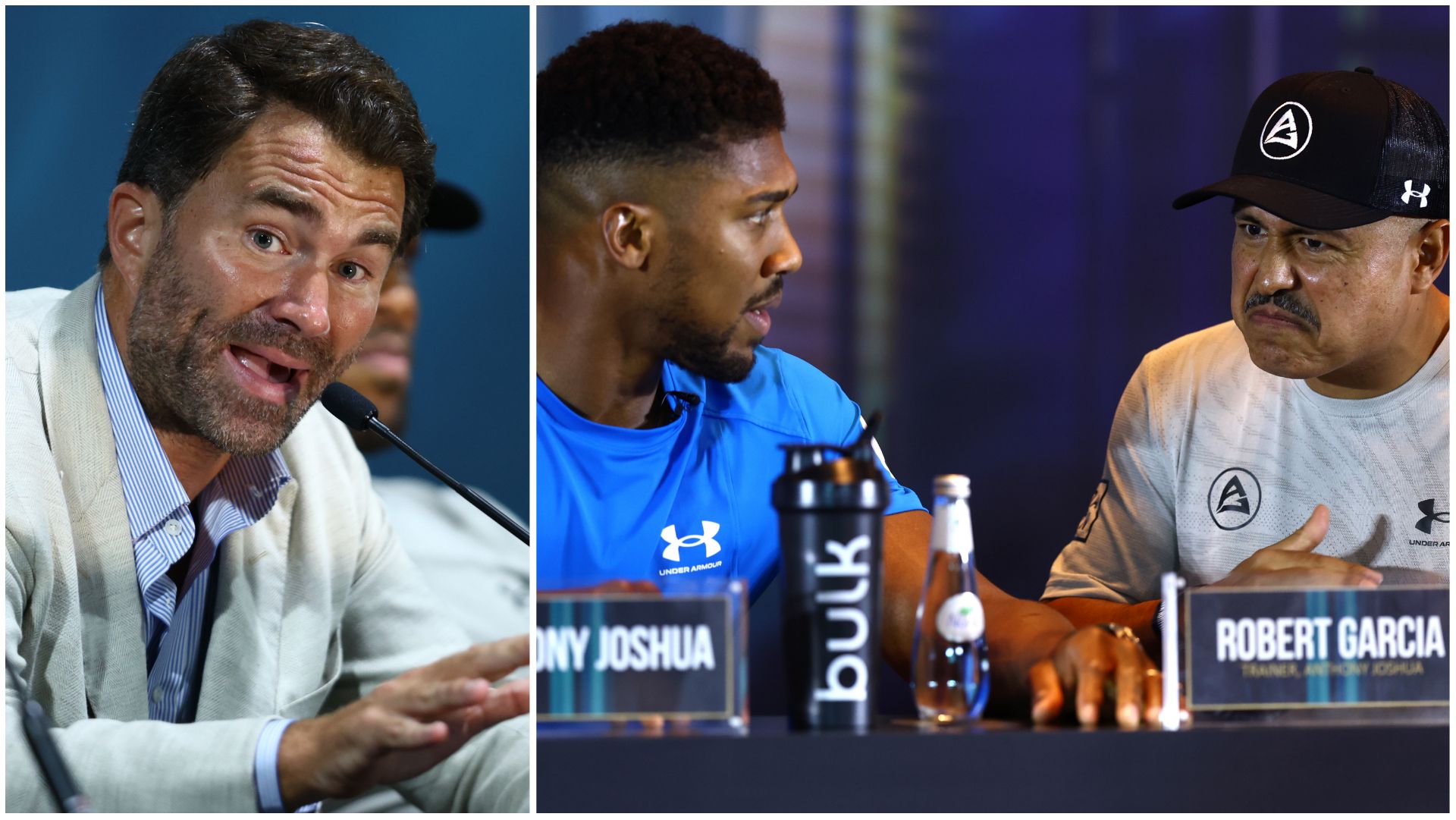 Anthony Joshua could split with coach Robert Garcia after crushing ...