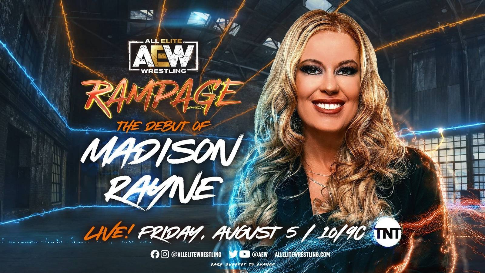 AEW: Former IMPACT Knockouts Champion Madison Rayne set for in-ring debut