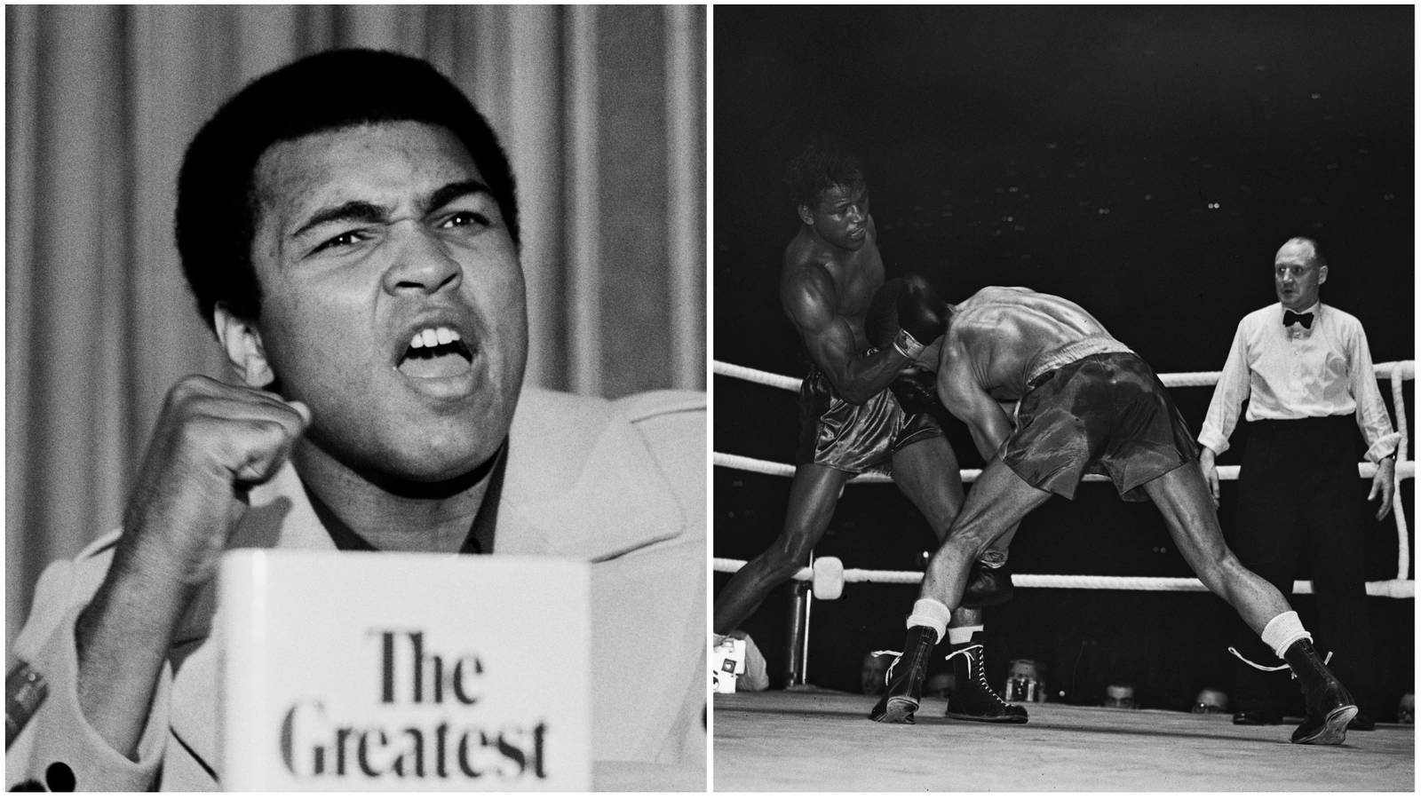 Muhammad Ali named Sugar Ray Robinson boxing's GOAT despite being ...