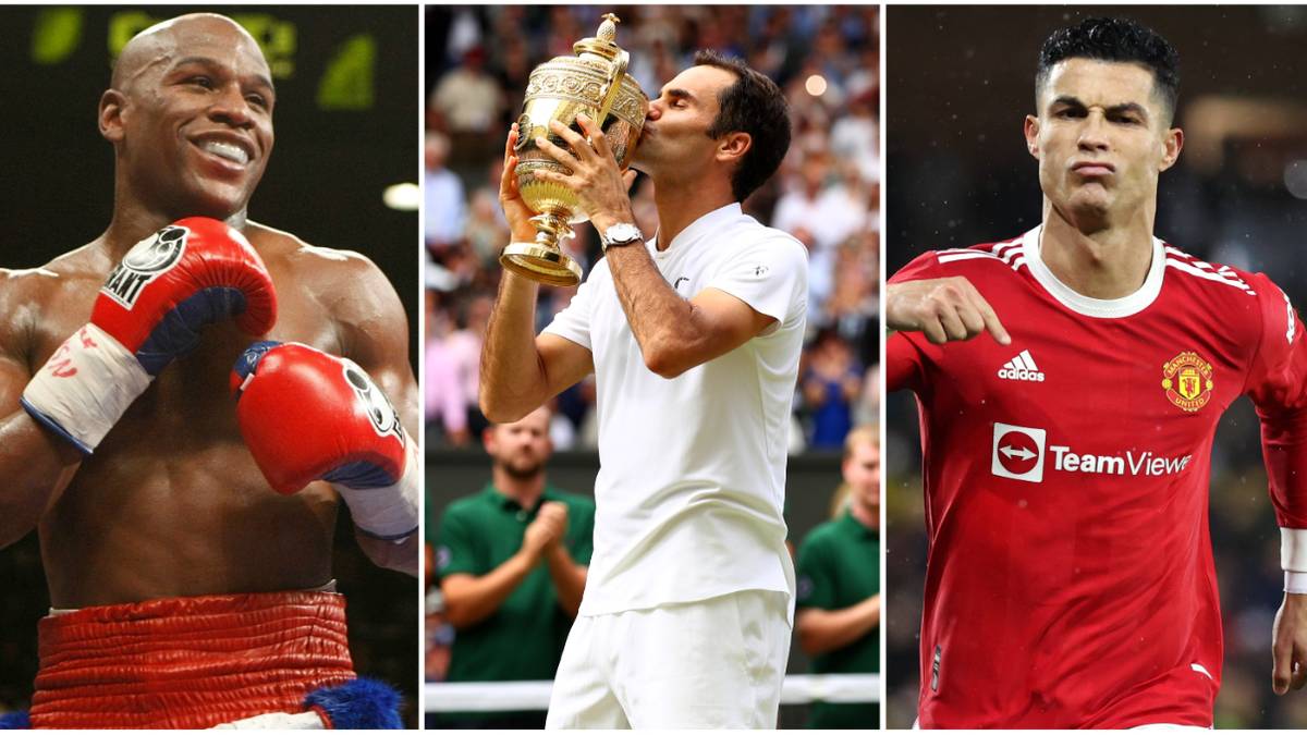 Federer, Messi, Ronaldo, Mayweather, Bolt: 20 most dominant athletes ...