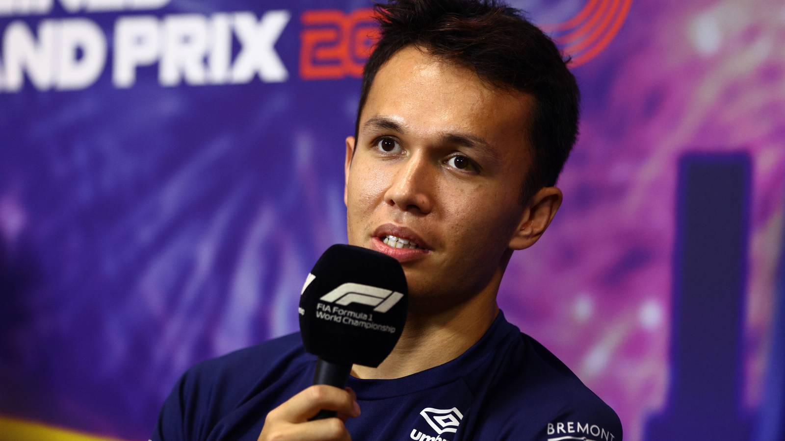 Alex Albon gives health update after returning to cockpit following ...