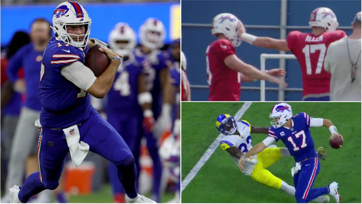 Josh Allen: Buffalo Bills QB works on unique skill in bizarre practice clip