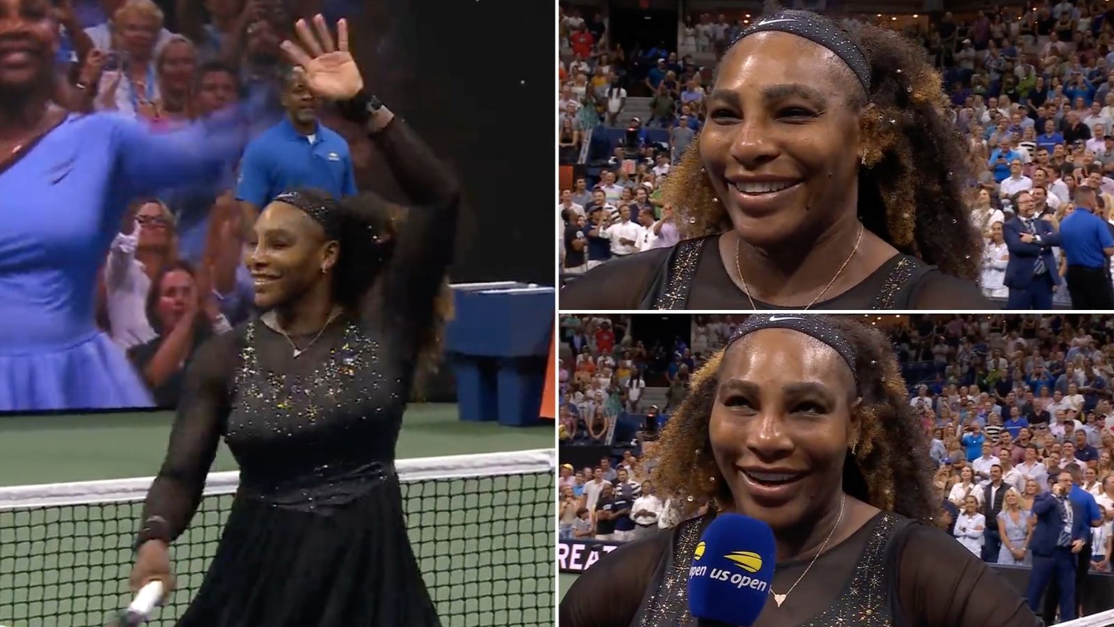 US Open: Serena Williams’ reaction to reporter questioning her ‘level’ goes viral