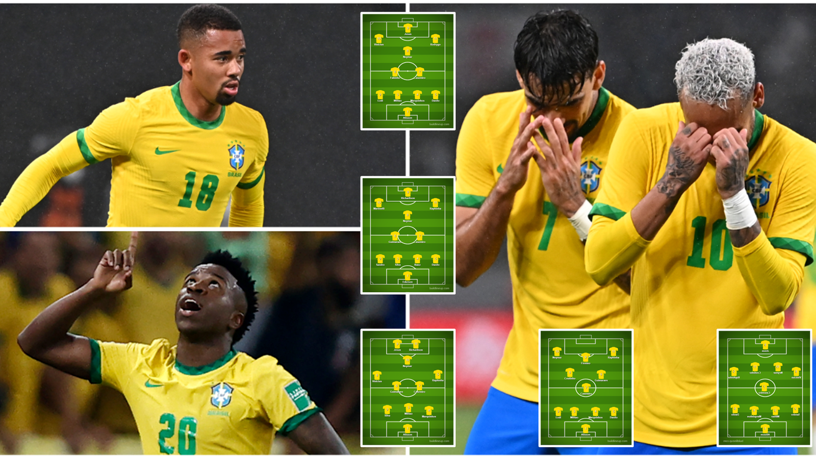 World Cup 2022: Five terrifying ways Brazil could line up in Qatar