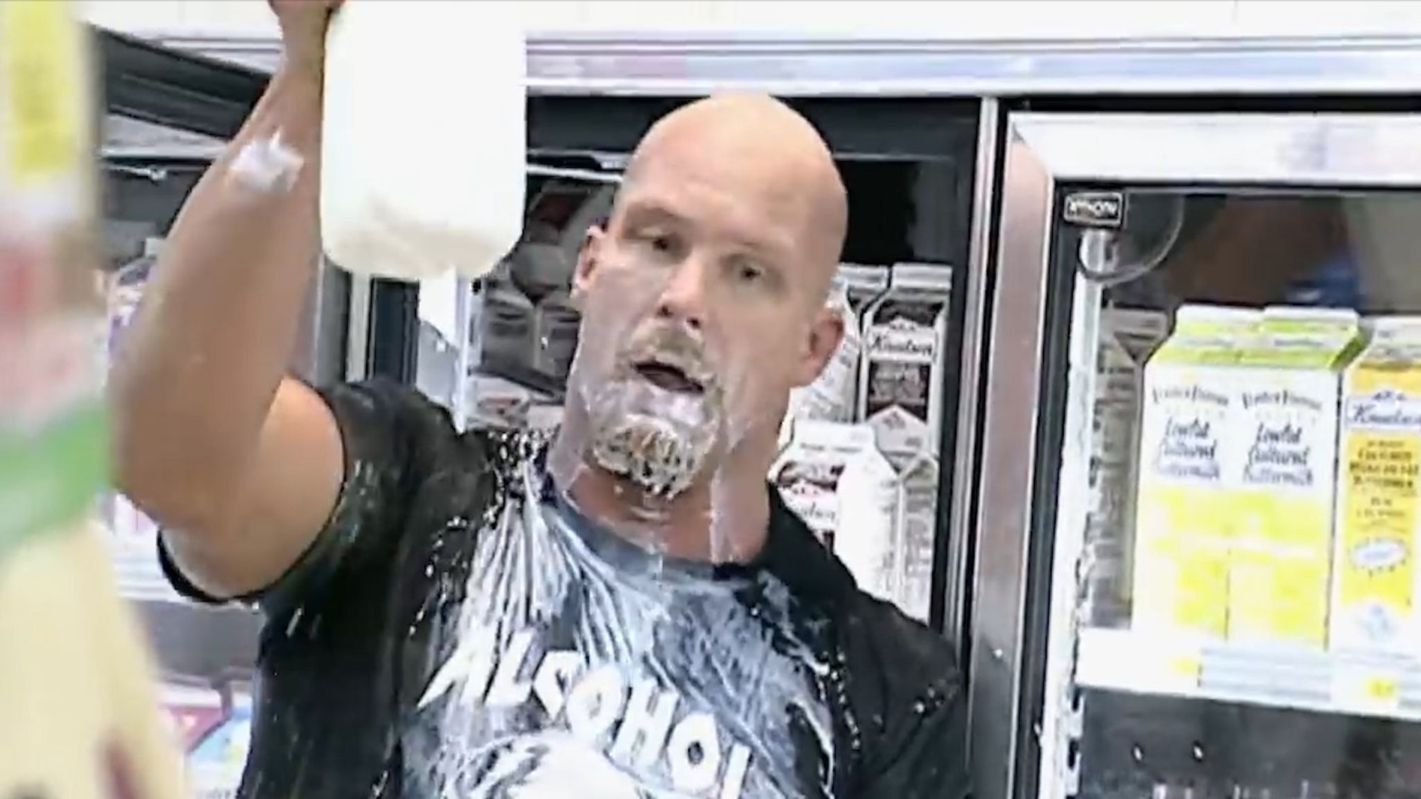 WWE: Stone Cold Steve Austin and Booker T's supermarket brawl remains ...