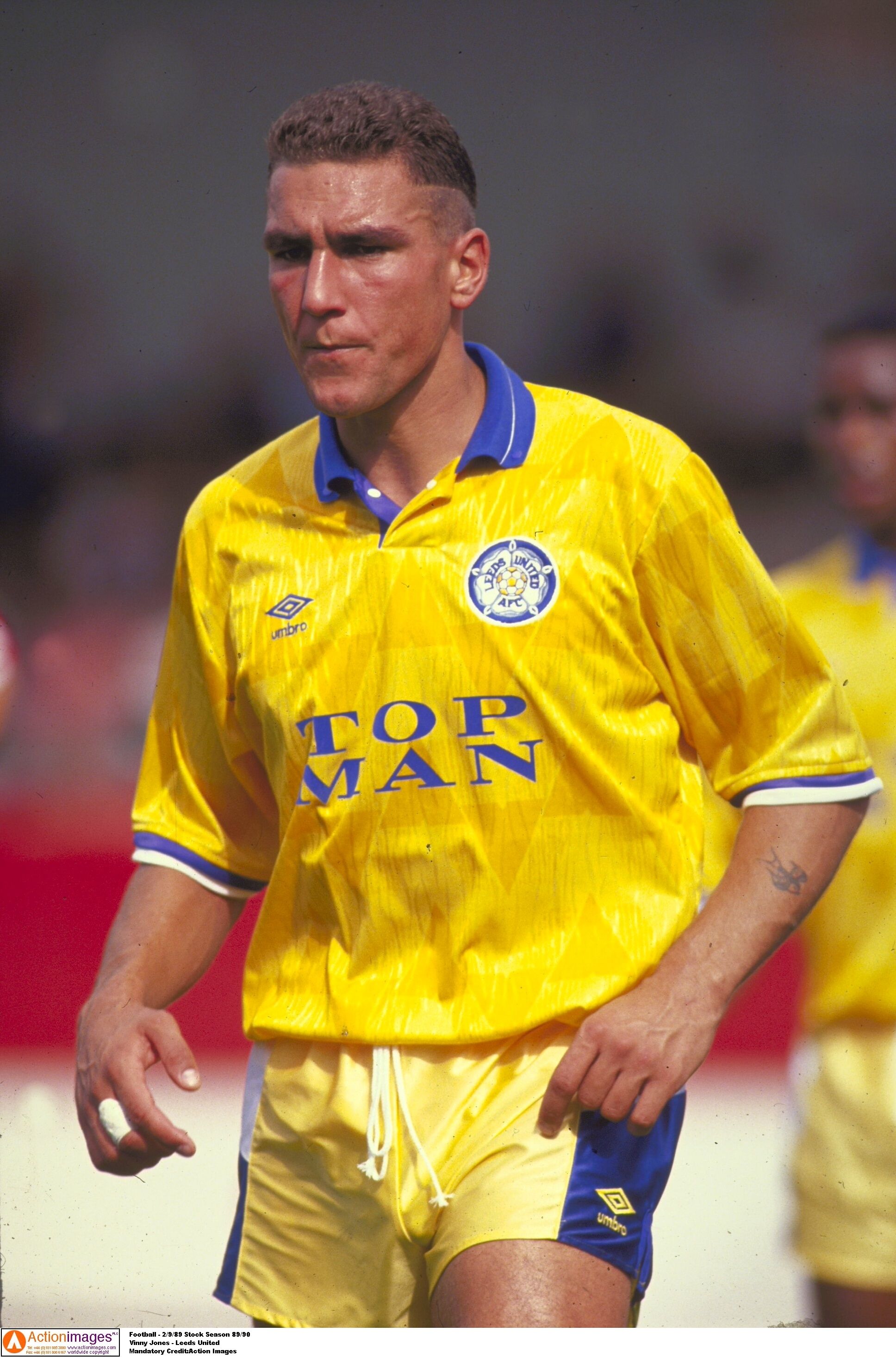 Vinnie Jones explained why he took out 5 y/o Leeds mascot before game