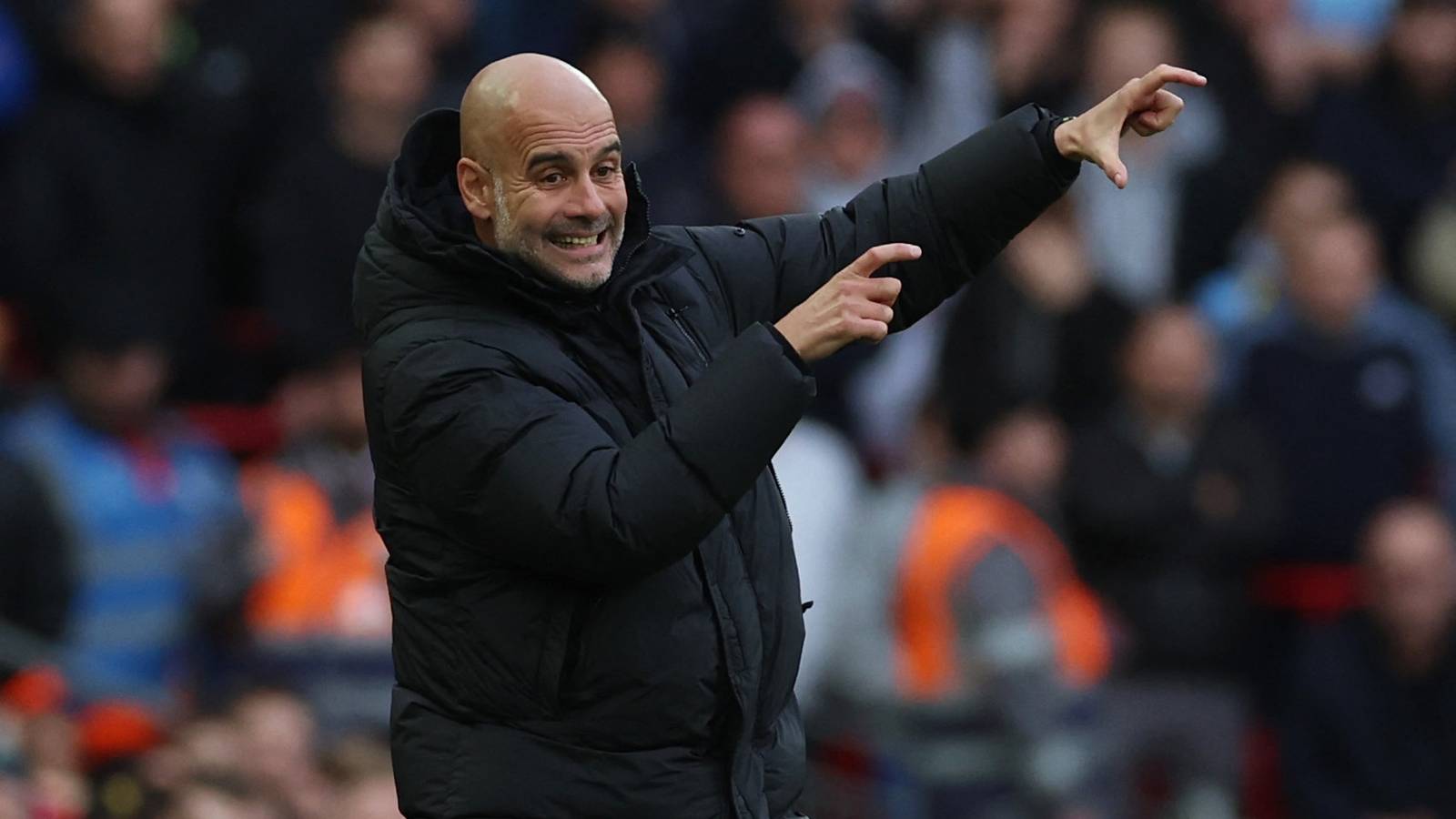 Pep Guardiola: Clip from interview after Liverpool 1-0 Man City goes viral