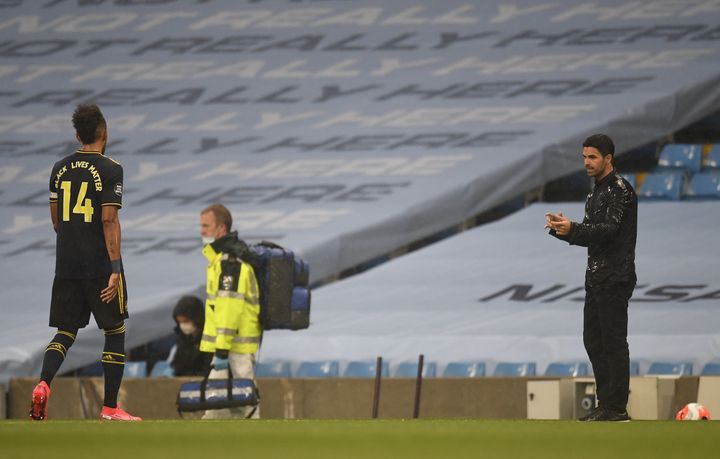 Chelsea's Aubameyang criticising Arsenal manager Mikel Arteta in leaked footage