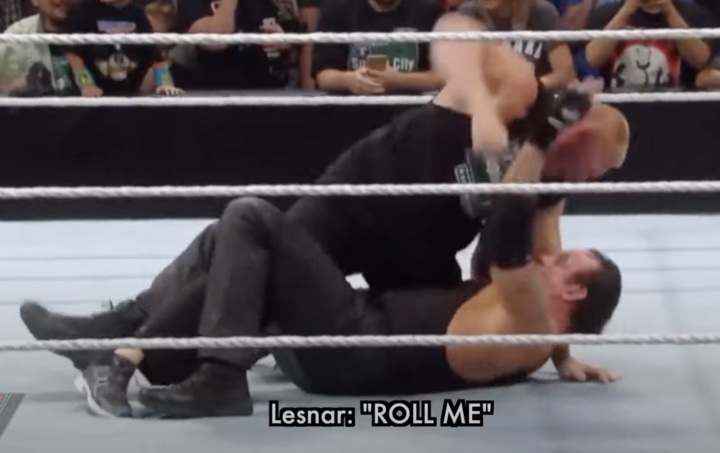 WWE: Fascinating footage shows Superstars talking to each other mid-match