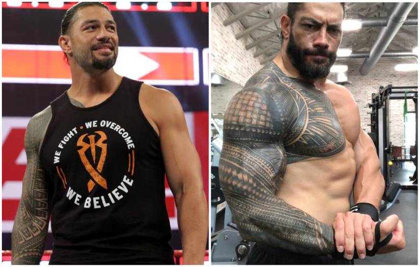 WWE: Roman Reigns' incredible one-year body transformation after ...