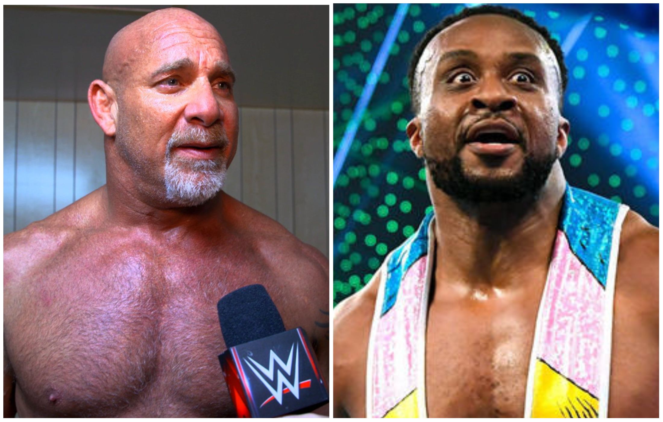 WWE: Heartwarming footage of Goldberg & Big E backstage at 2021 show