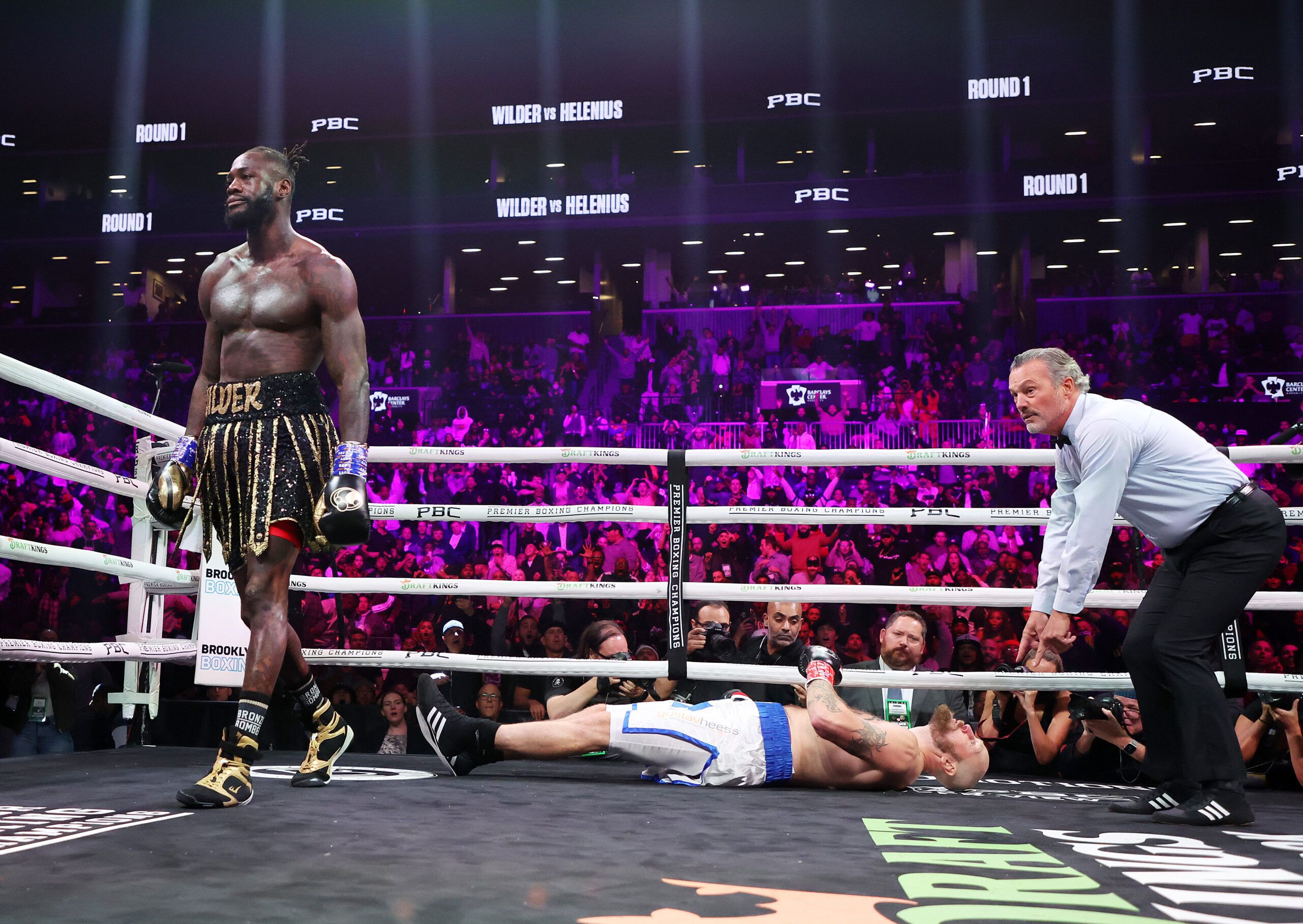 Deontay Wilder: Slow-mo footage of Robert Helenius KO is brutal Deontay Wilder: Slow-mo footage of Robert Helenius KO is brutal