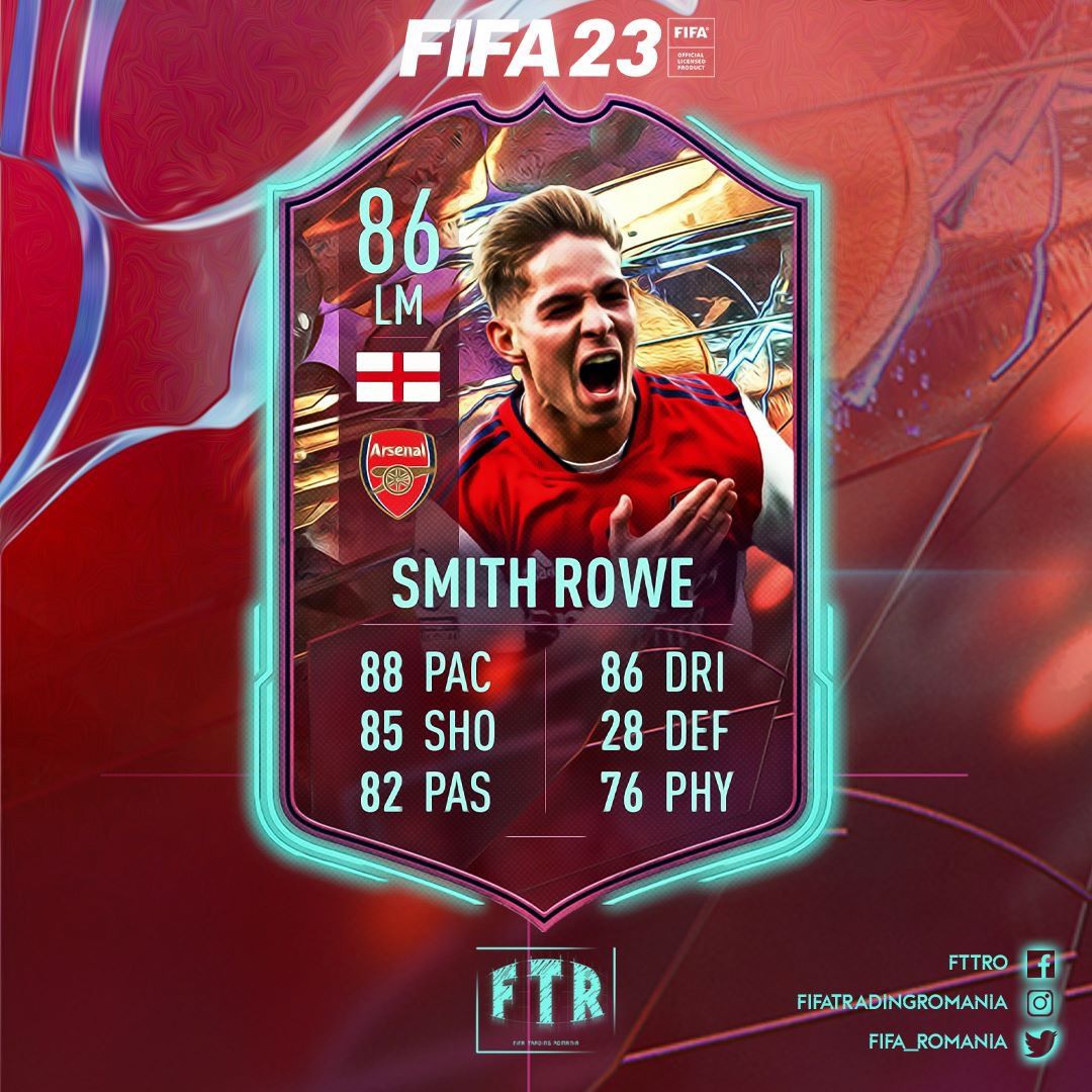 FIFA 23: Incredible Rulebreakers Smith Rowe card leaked
