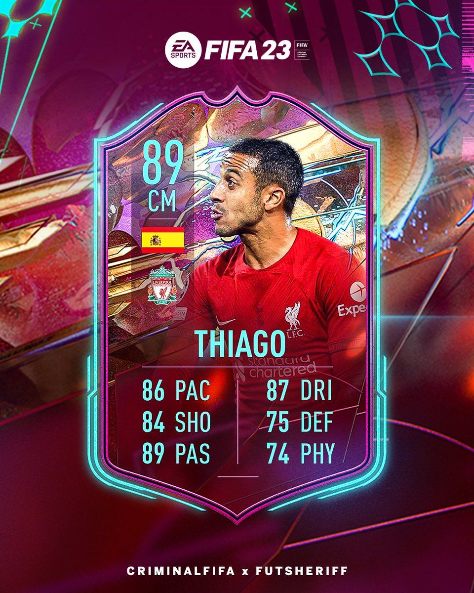 FIFA 23: Insane Thiago Alcantara card leaked