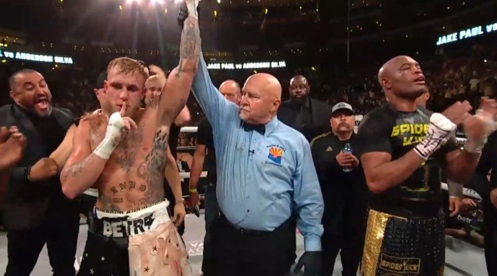Jake Paul vs Anderson Silva judges' scorecards revealed