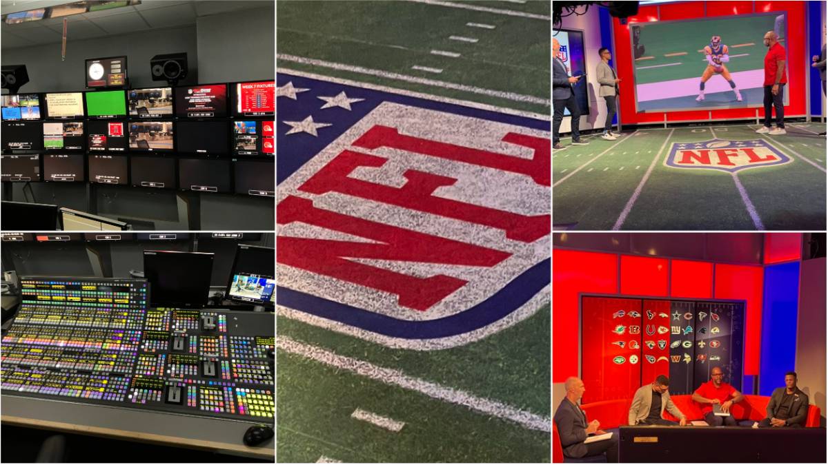GiveMeSport goes behind the scenes at Sky Sports on an NFL Sunday