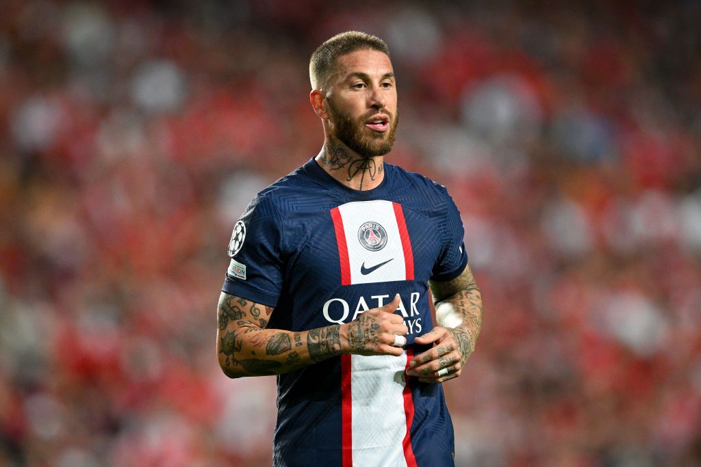 Sergio Ramos red card: PSG defender sent off for 28th time of his career