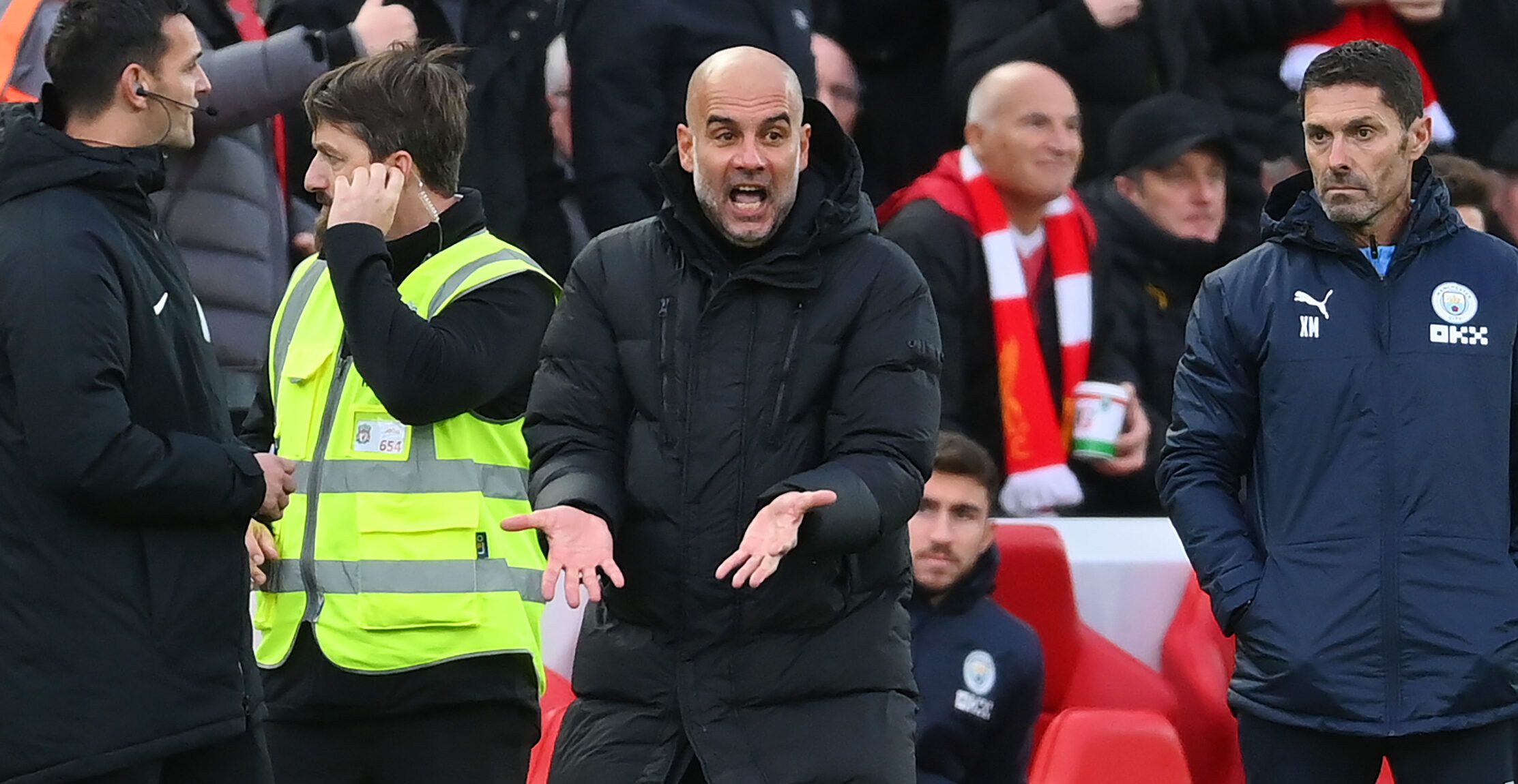 Liverpool fan mocks Pep Guardiola with Lionel Messi comment before Man ...