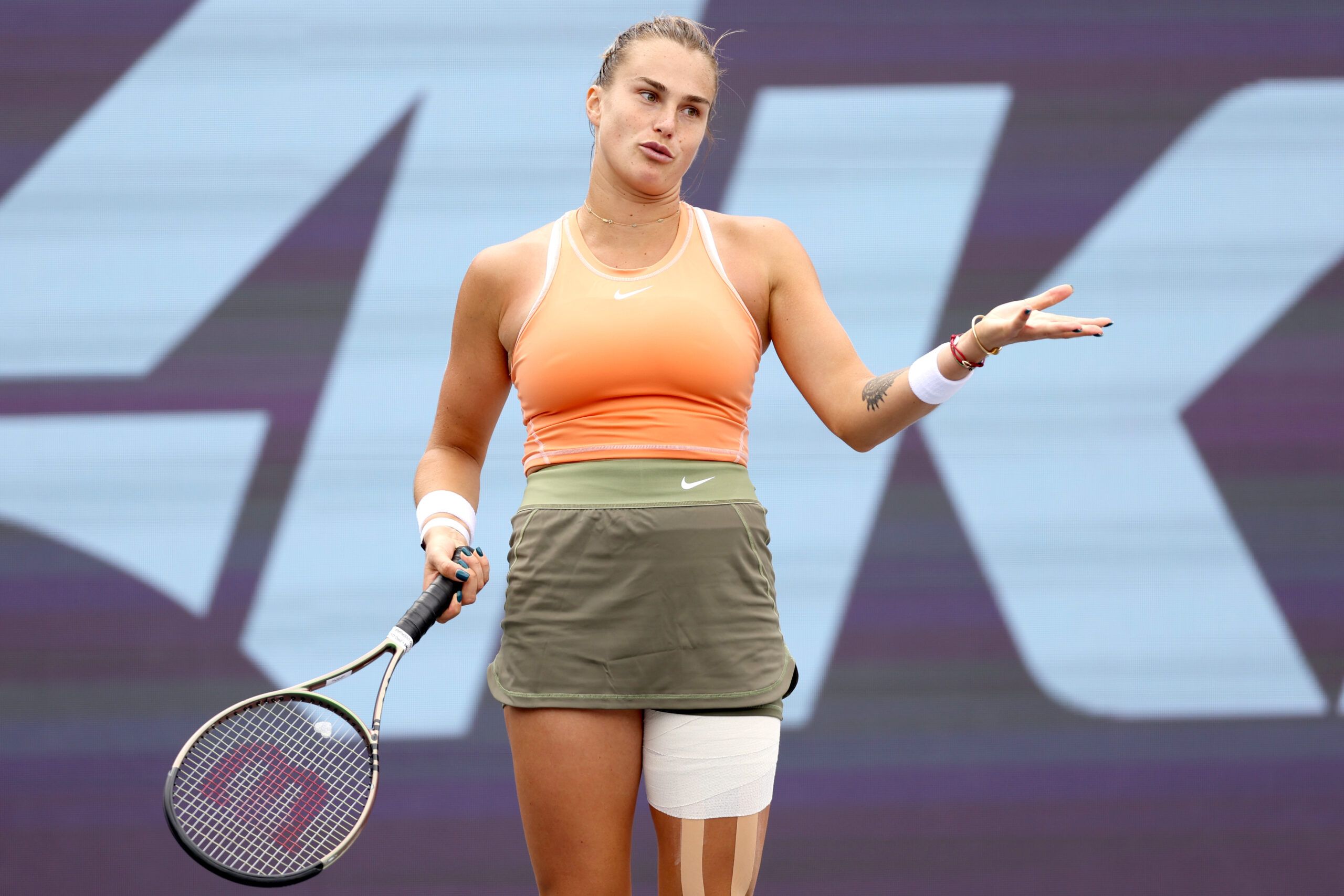 Aryna Sabalenka calls WTA Finals place a "miracle" after double faults ...