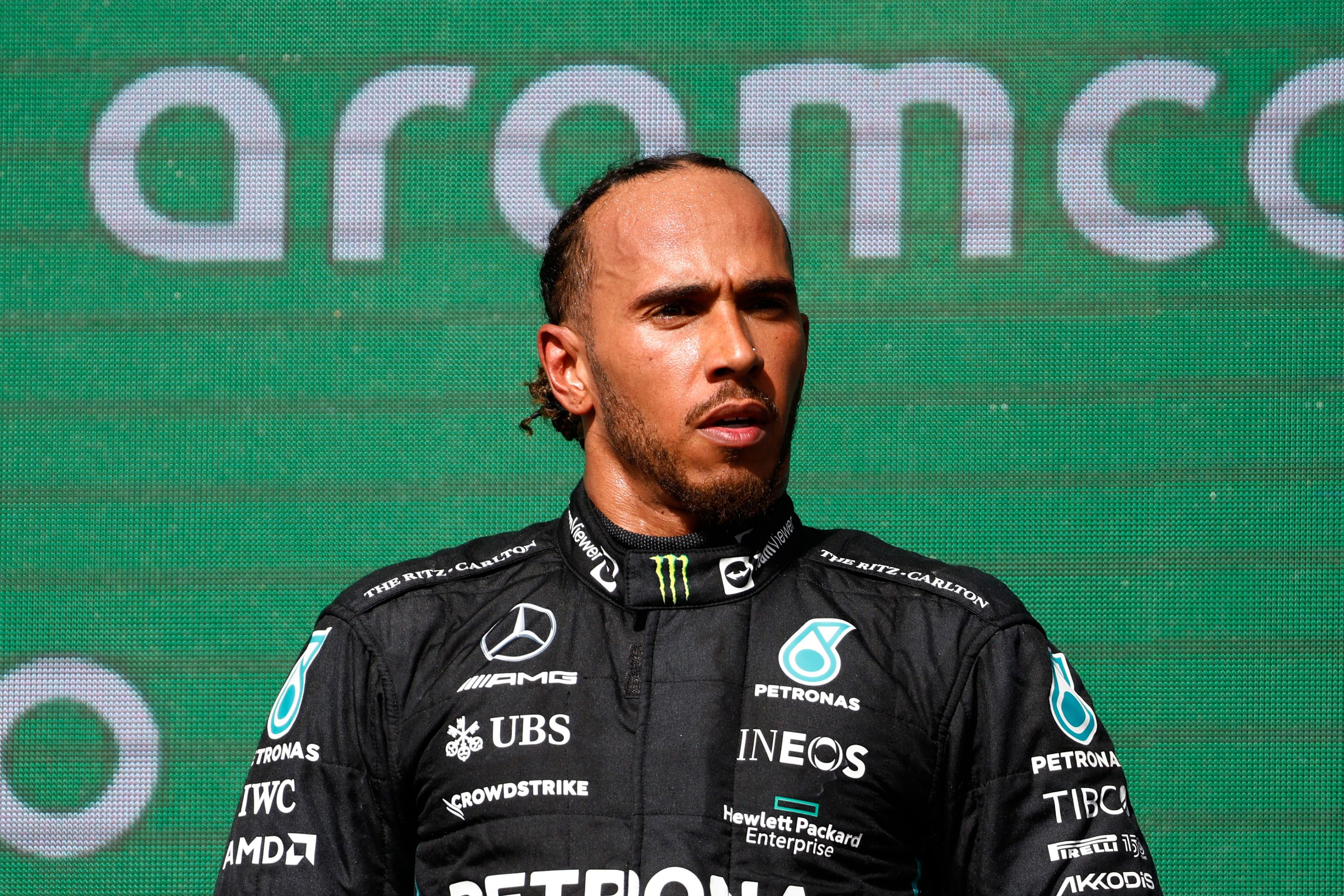 Lewis Hamilton's Mercedes F1 car vs a jet: Incredible video of race
