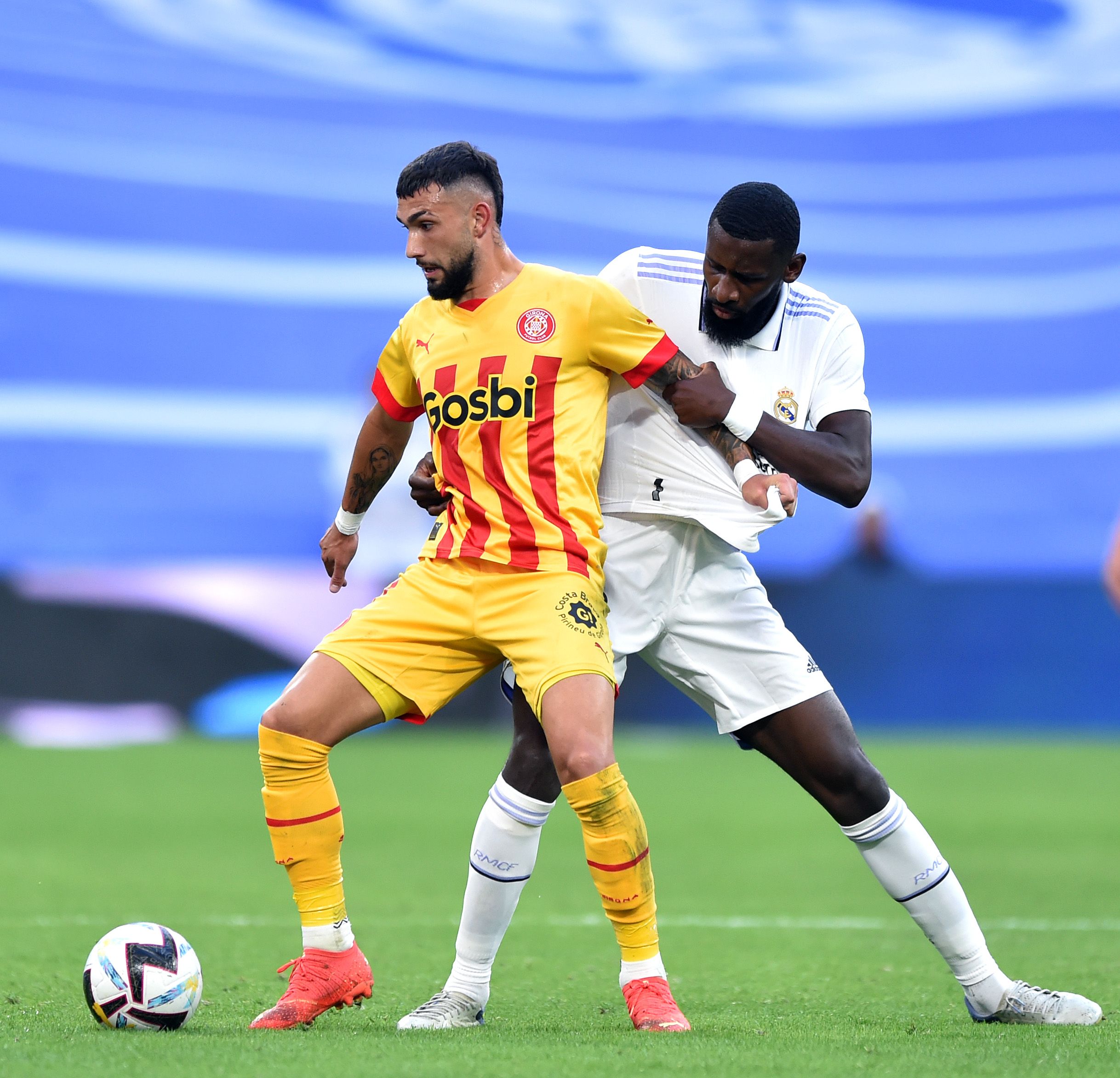 Antonio Rudiger's bizarre sprinting style vs Girona has fans laughing