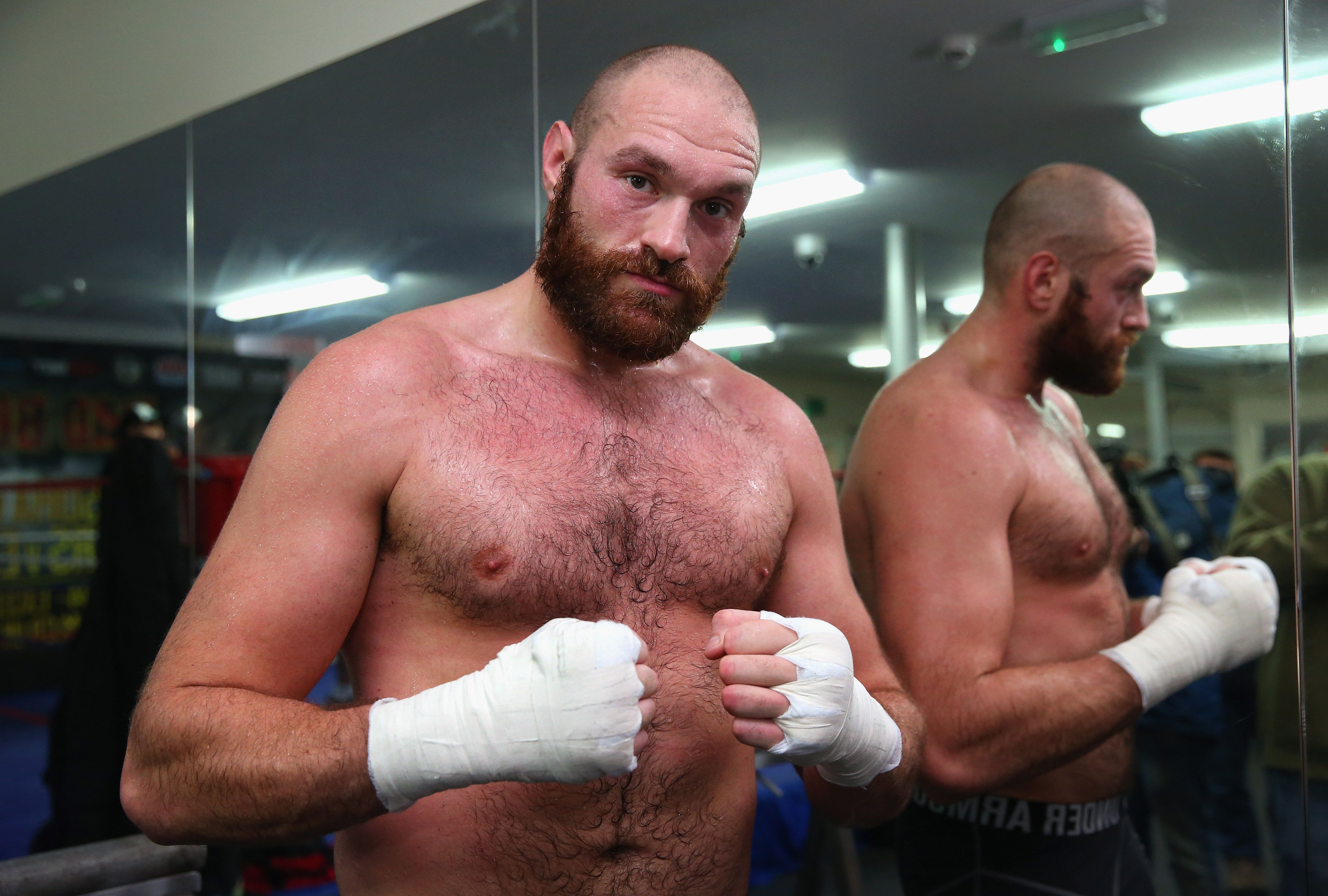 Tyson Fury was in insane shape the last time he fought Derek Chisora