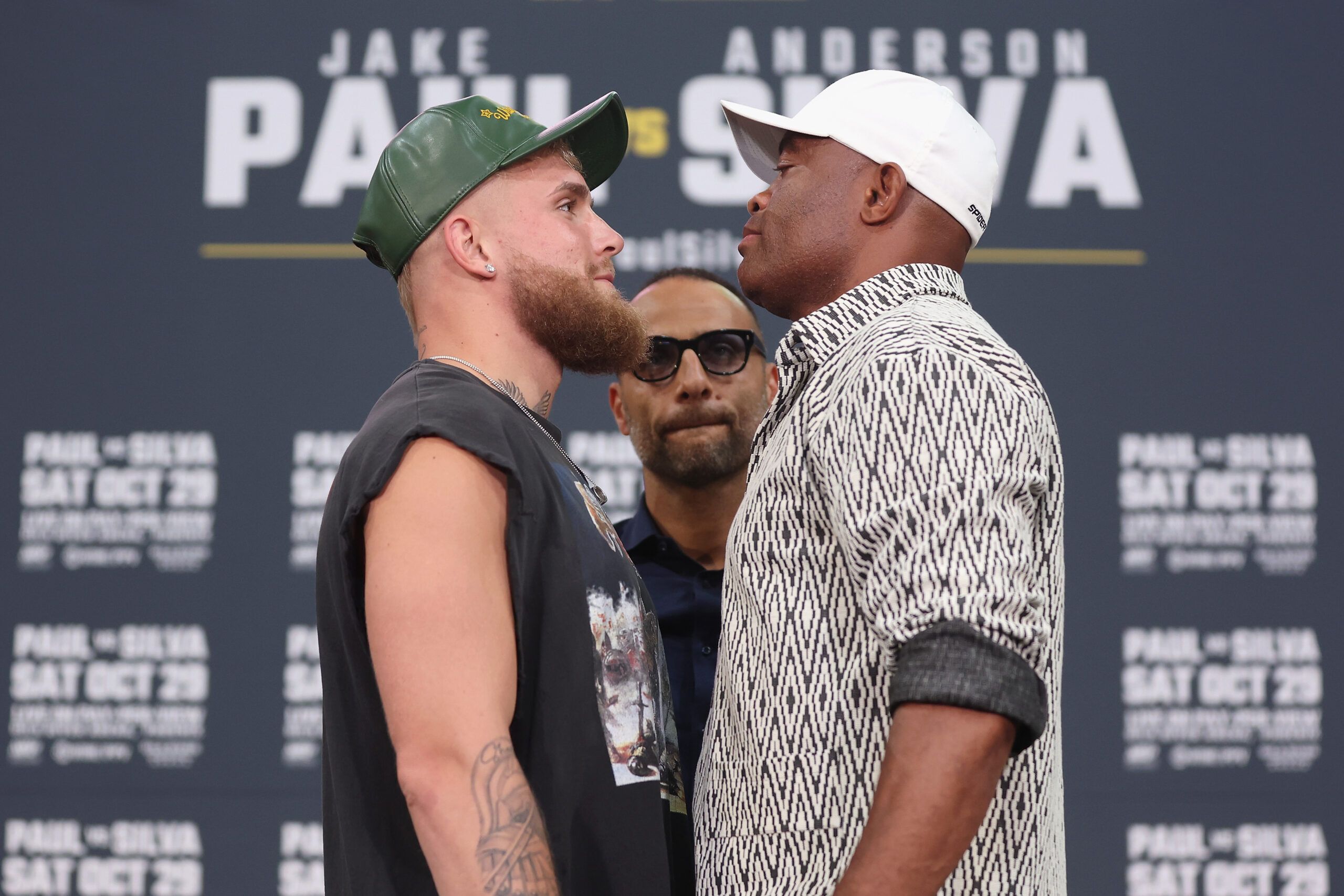 What is the fight card for Jake Paul vs Anderson Silva?