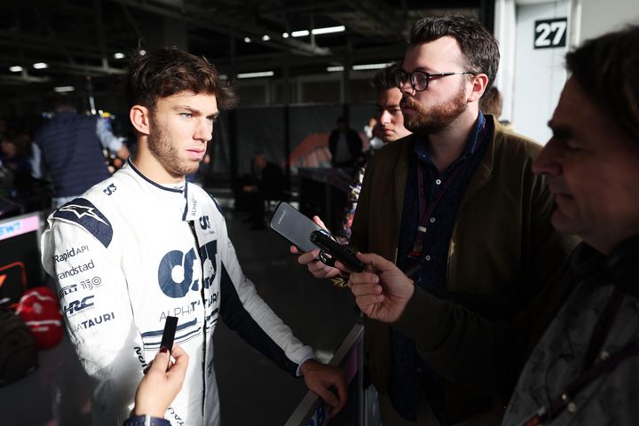 Japanese GP: Pierre Gasly left raging after nearly hitting tractor on track