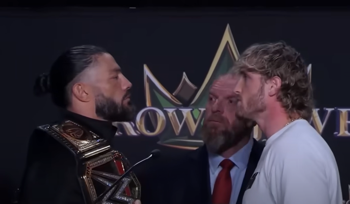 Roman Reigns vs Logan Paul: Top WWE star's wild booking idea for Crown ...
