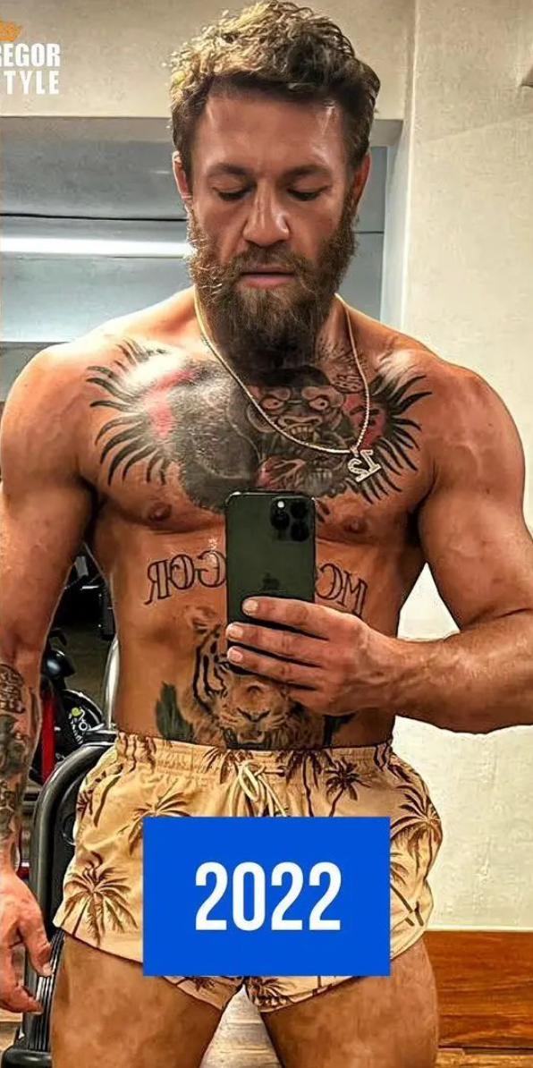 Conor Mcgregors Four Year Body Transformation Is Unbelievable