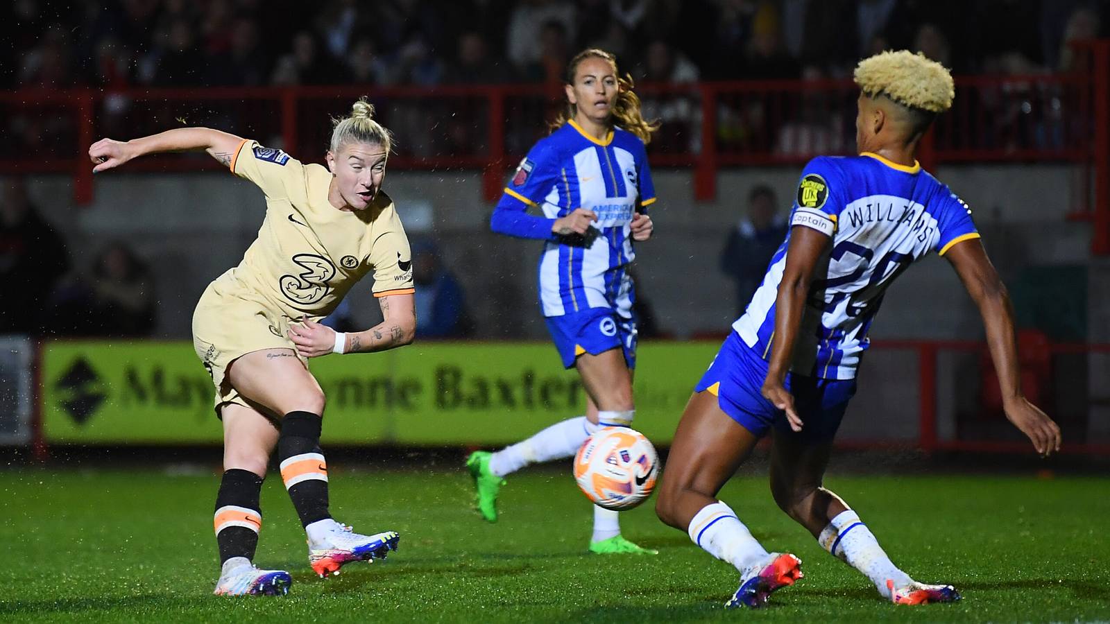 WSL: Beth England had no idea she scored Chelsea's opening goal