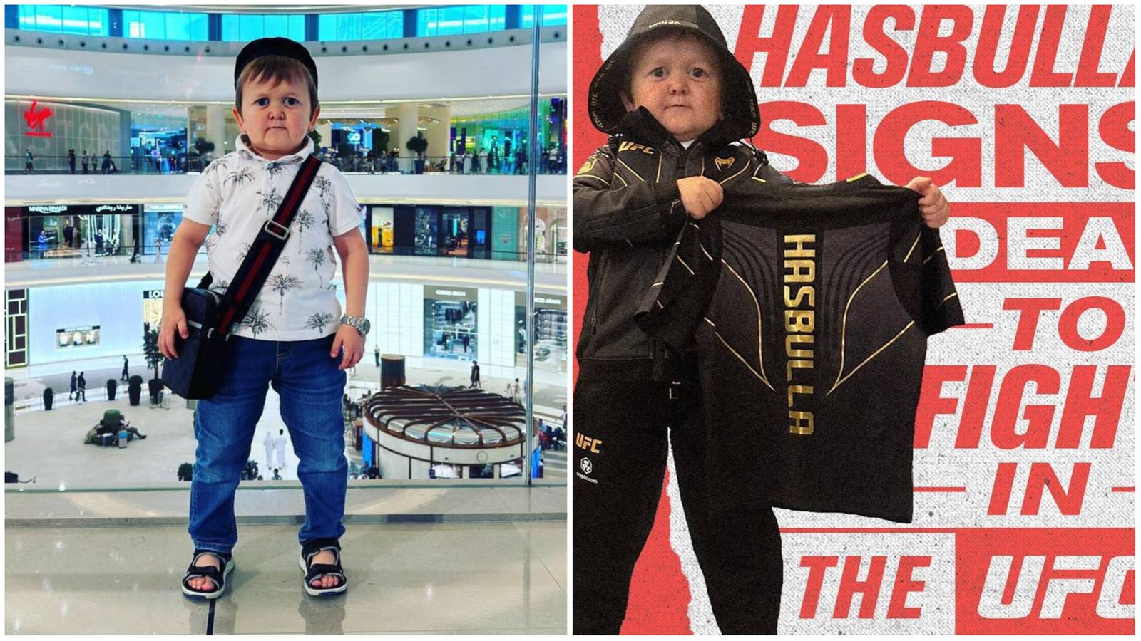 Hasbulla Magomedov thanks Dana White and Khabib Nurmagomedov after ...