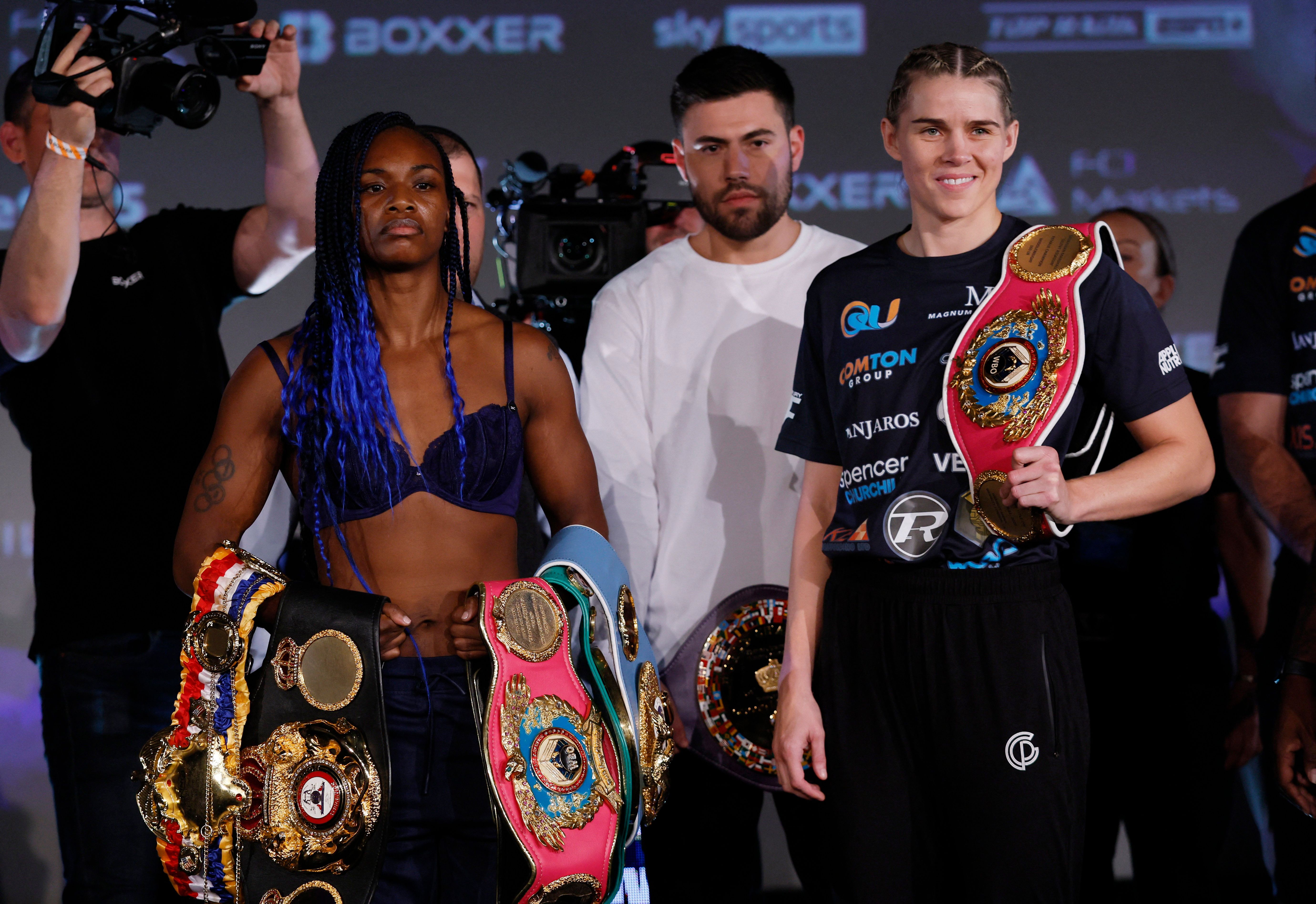 Claressa Shields vs Savannah Marshall Weigh-in Results