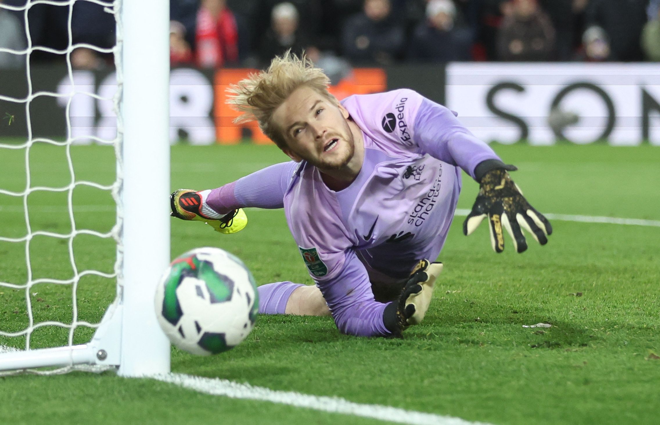 Liverpool: Caoimhin Kelleher's third penalty save vs Derby was underrated