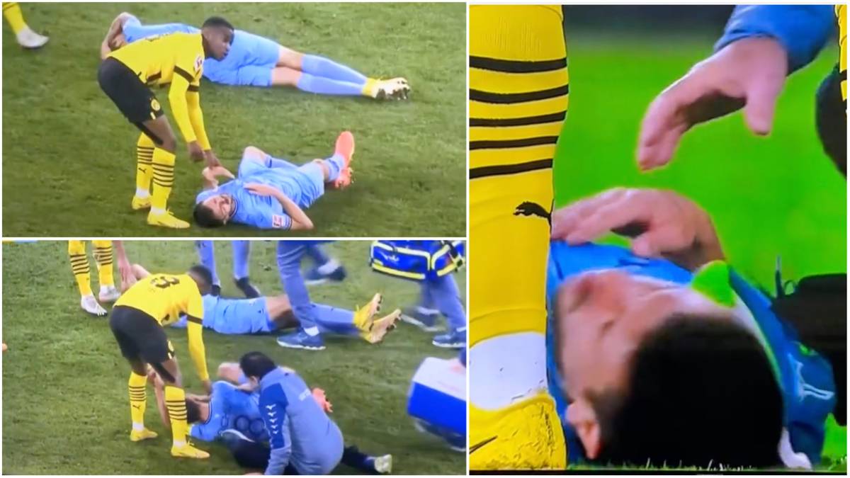 Borussia Dortmund 3-0 Bochum: Physio goes viral after clattering into ...