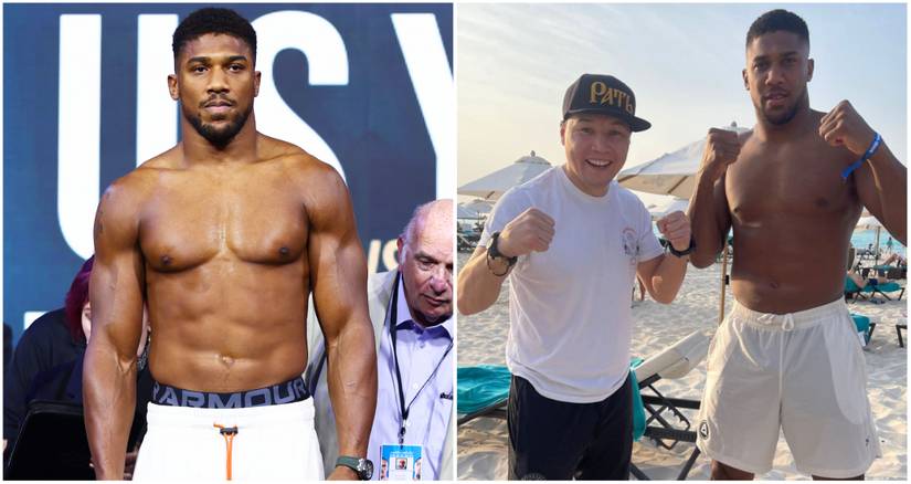 Anthony Joshua: New topless photo shows his muscle loss
