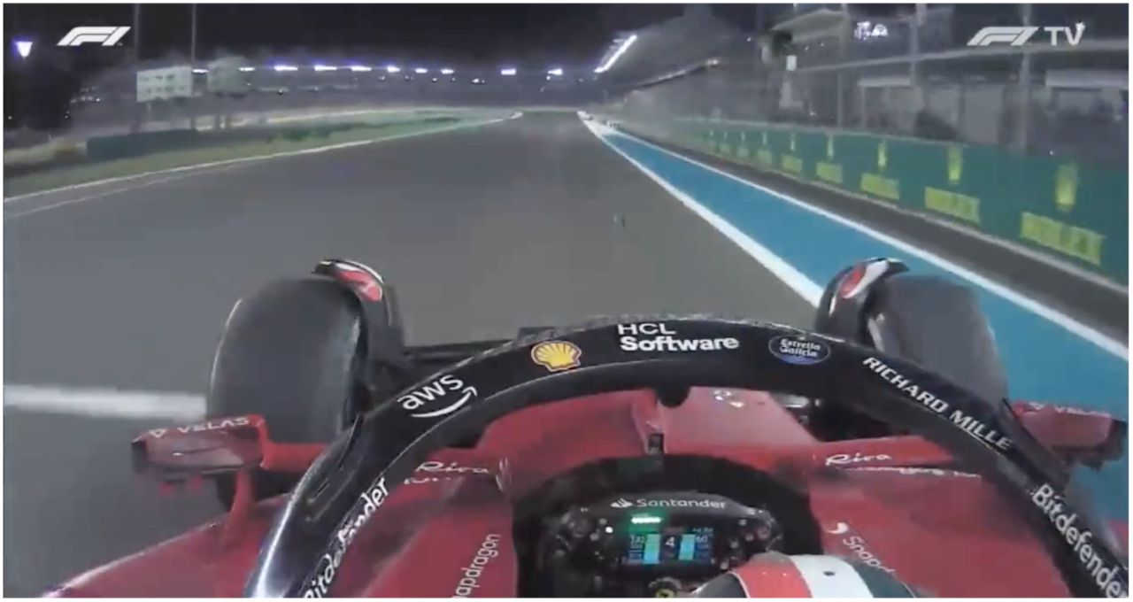 Formula 1: Charles Leclerc chokes himself accidentally during Ferrari ...