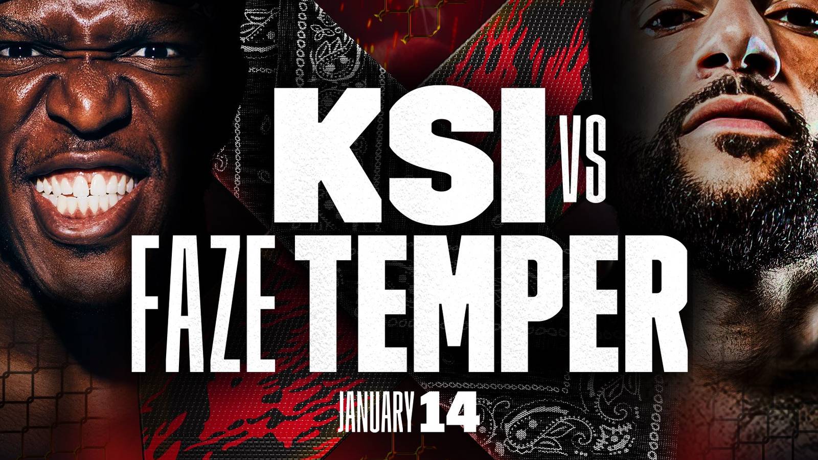 KSI vs Faze Temper: Date, tickets, venue, live stream and more