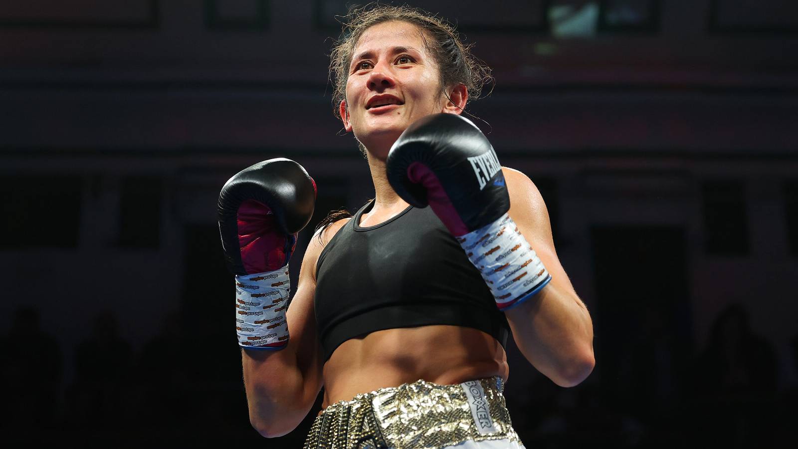 Nina Hughes: Who is Britain's remarkable new boxing world champion?