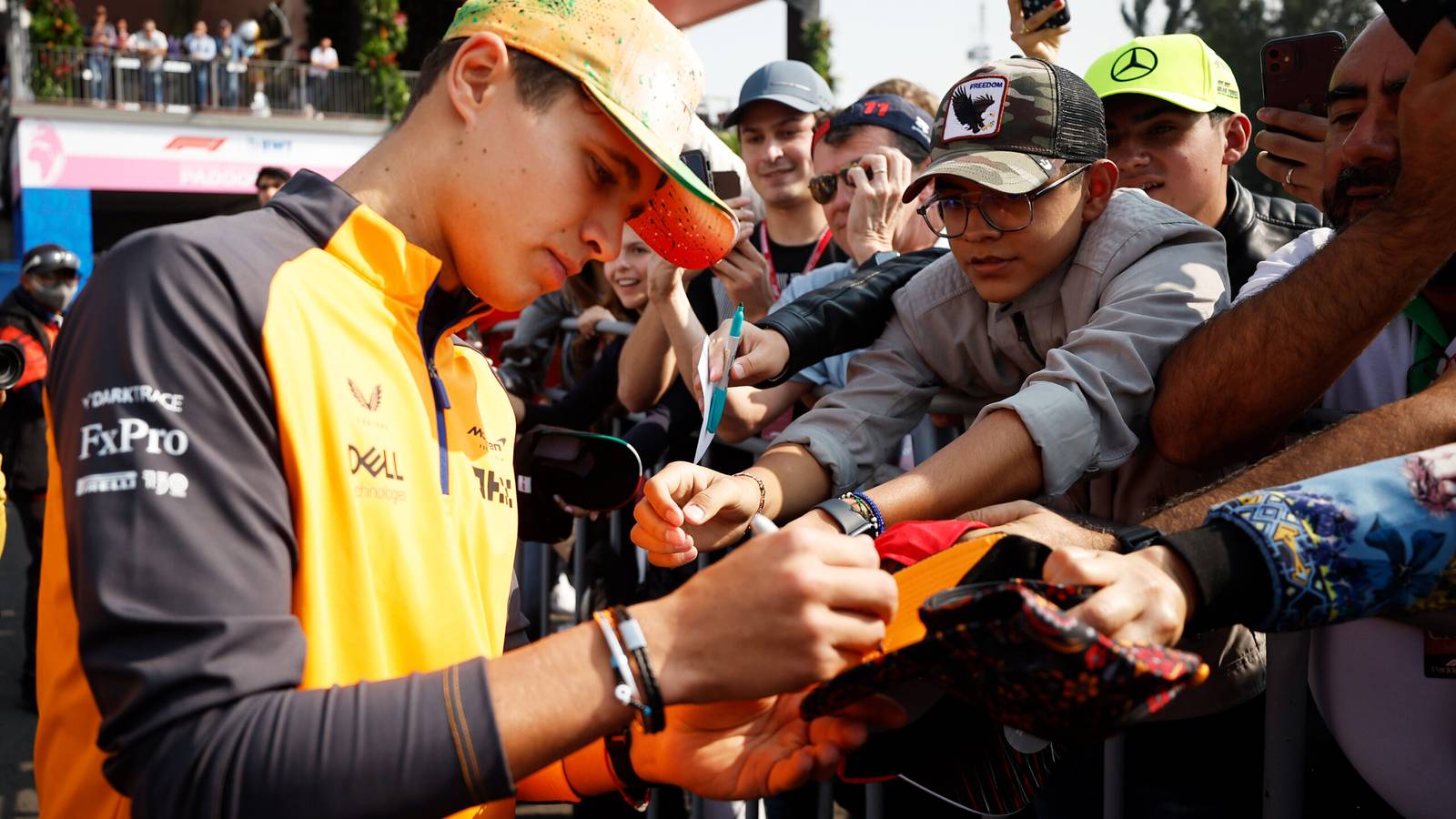 Lando Norris missing F1 media day in Brazil after food poisoning