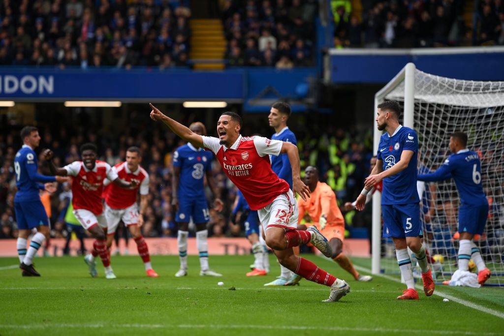 William Saliba: Arsenal man outpaced Chelsea's fastest player with ease