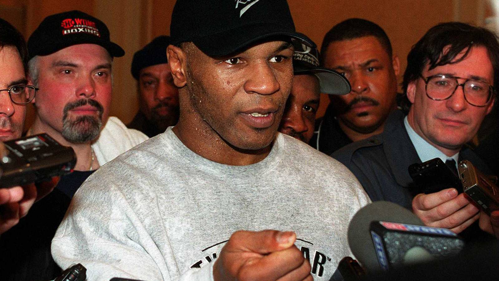 Mike Tyson: Fans convinced they've spotted 'time traveller' in 1995 footage