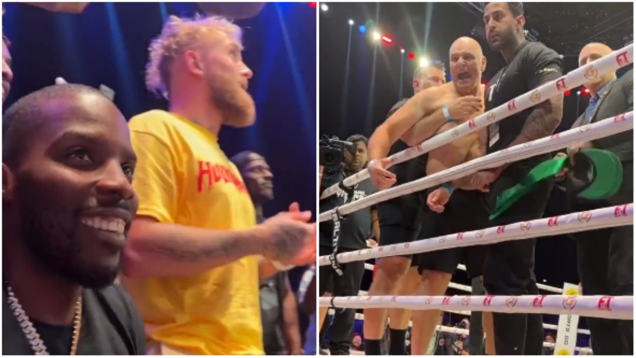 John Fury tries to attack Jake Paul: Ringside footage emerges of chaos