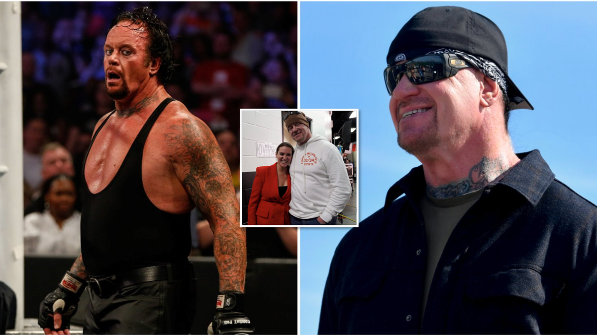 The Undertaker backstage at WWE Survivor Series looking in great nick