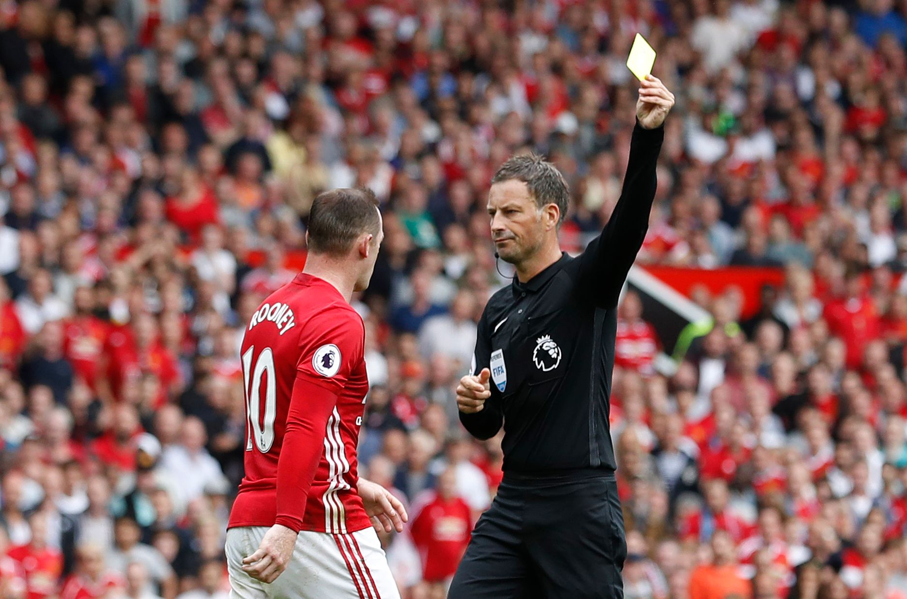 Five players with most yellow cards in Premier League history