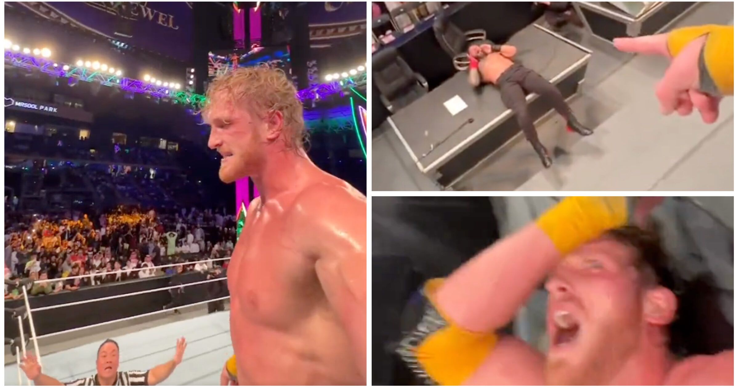 Roman Reigns v Logan Paul: Subtle moment that most WWE fans will have ...