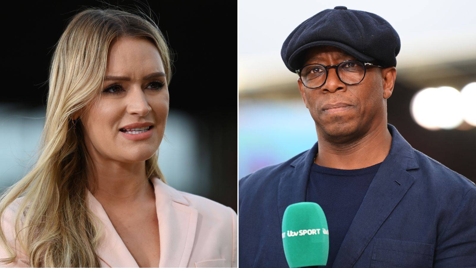 Ian Wright & Laura Woods hit back at being called ‘overfamiliar’ at ...